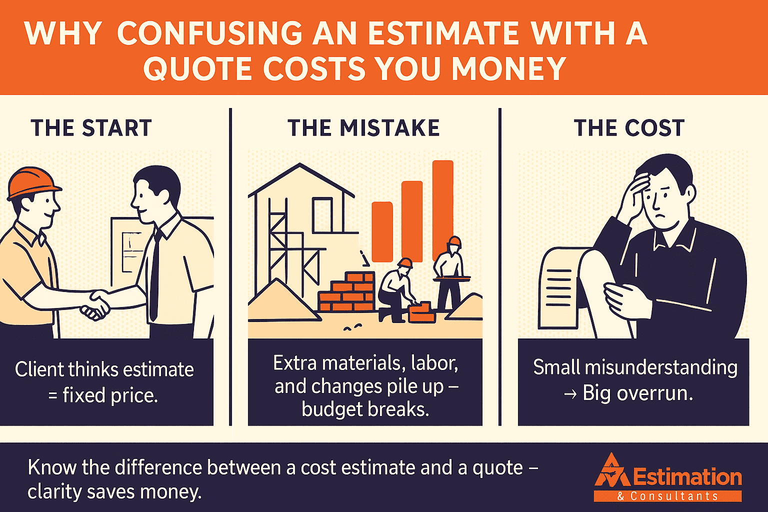 The Real Difference Between a Cost Estimate and a Quote